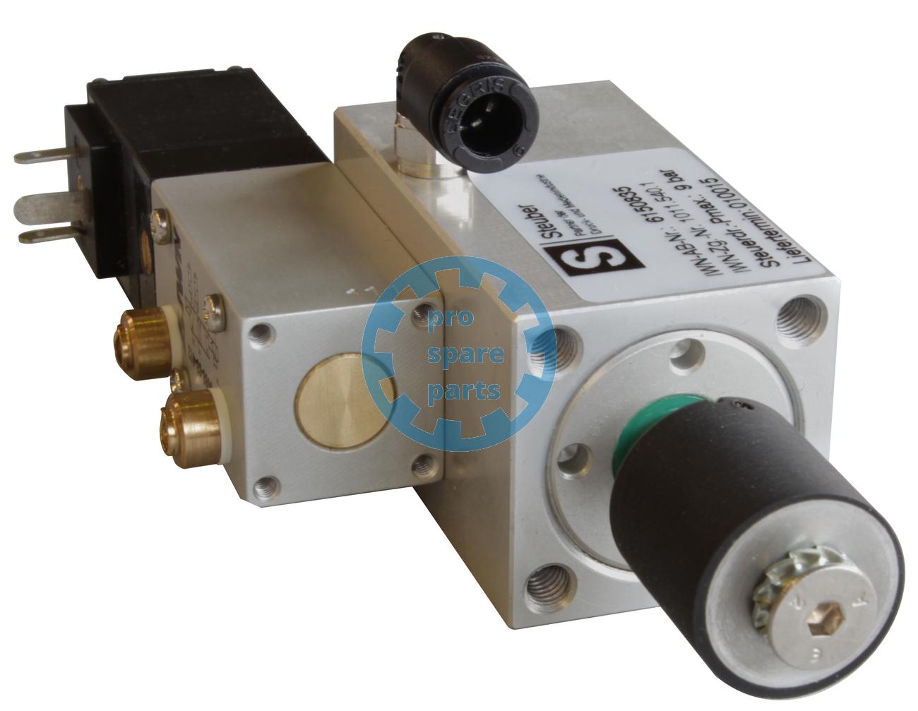 Valve and compressed-air cylinder | Printing Unit | R700 by Aggregates ...